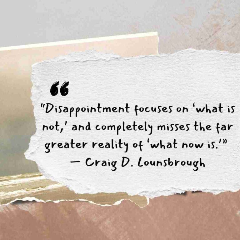 Disappointment Quotes for When You Feel Let Down