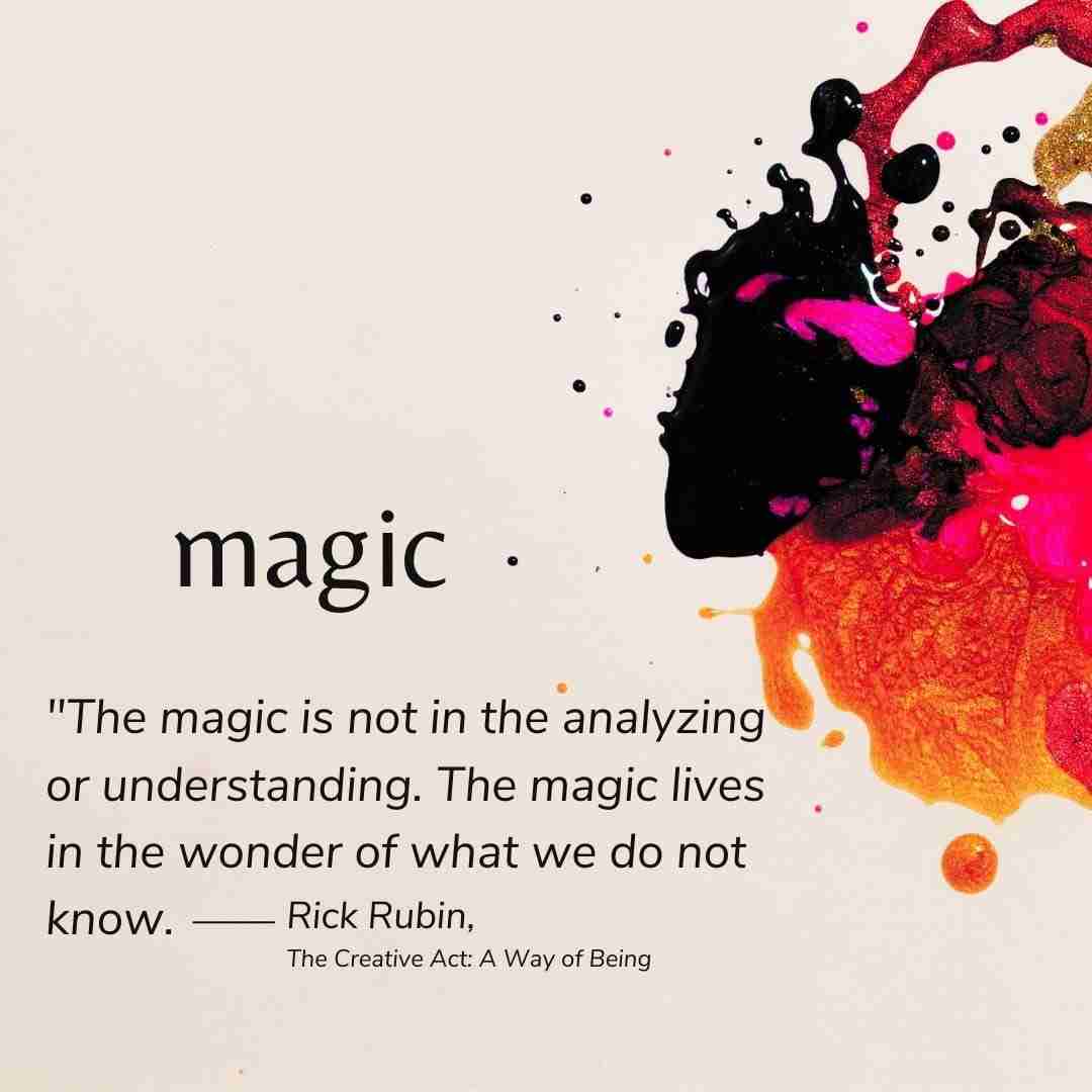 Quotes from The Creative Act: A Way of Being