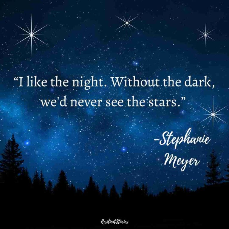 Nighttime Reflection: Good Night Quotes | Resilient Stories